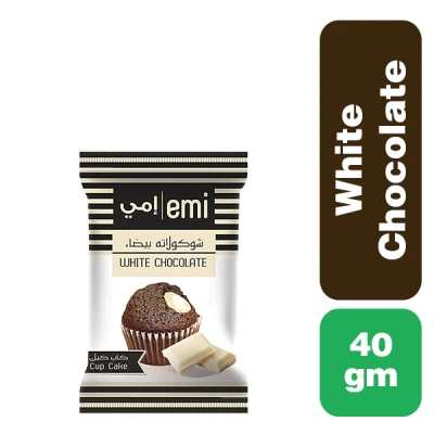 EMI CUPCAKE 40 g WHITE CHOCOLATE | BIN005