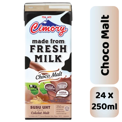 CIMORY UHT MILK 250ML (CHOCO MALT) - EXP DATE - 05-05-25 | CIM024
