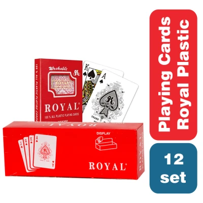 PLAYING CARD ROYAL PLASTIC (TAIWAN) | MIS193