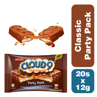CLOUD-9 CHOCOLATE CLASSIC PARTY PACK 20S X 12 g | URC005