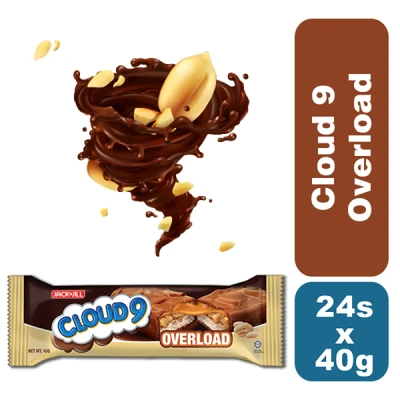 CLOUD-9 OVERLOAD CHOCOLATE 24 X 40 g | URC007